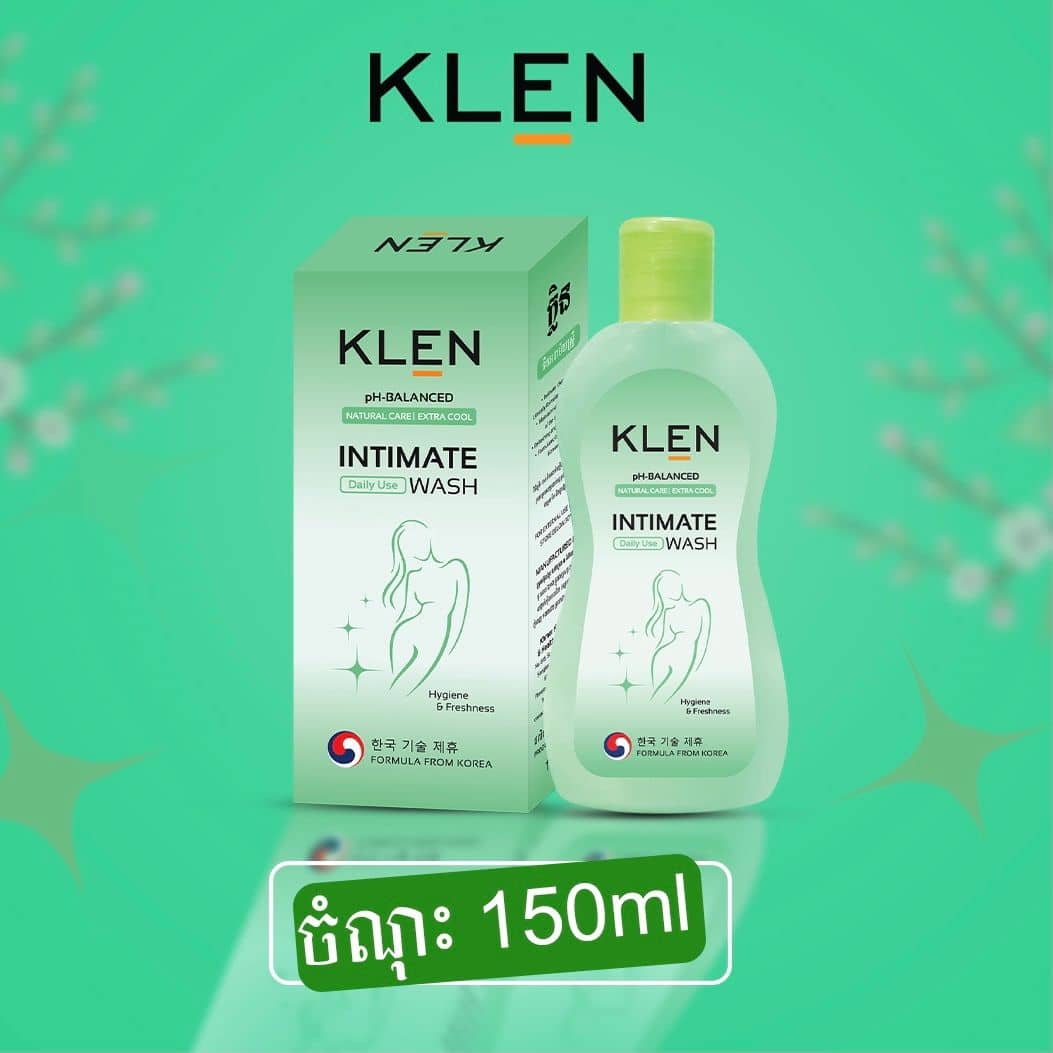 Intimate Wash Cherry Blossom (Blue) 150ml / KLEN